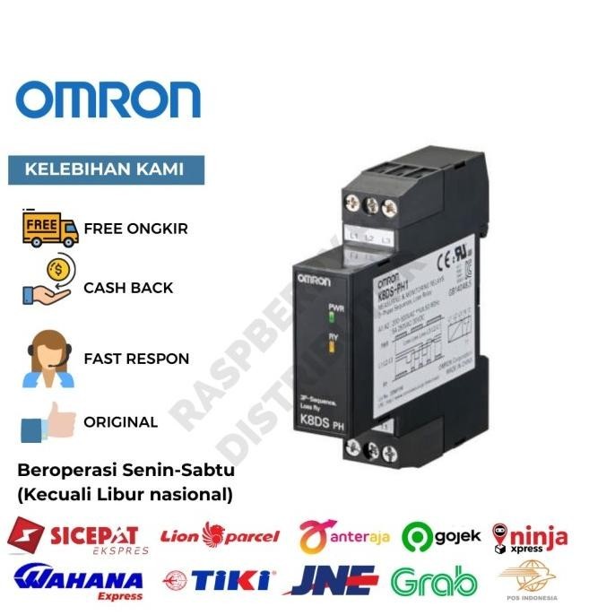 Jual Omron K8DS-PH1 Phase Sequence Relay Tersedia | Shopee Indonesia