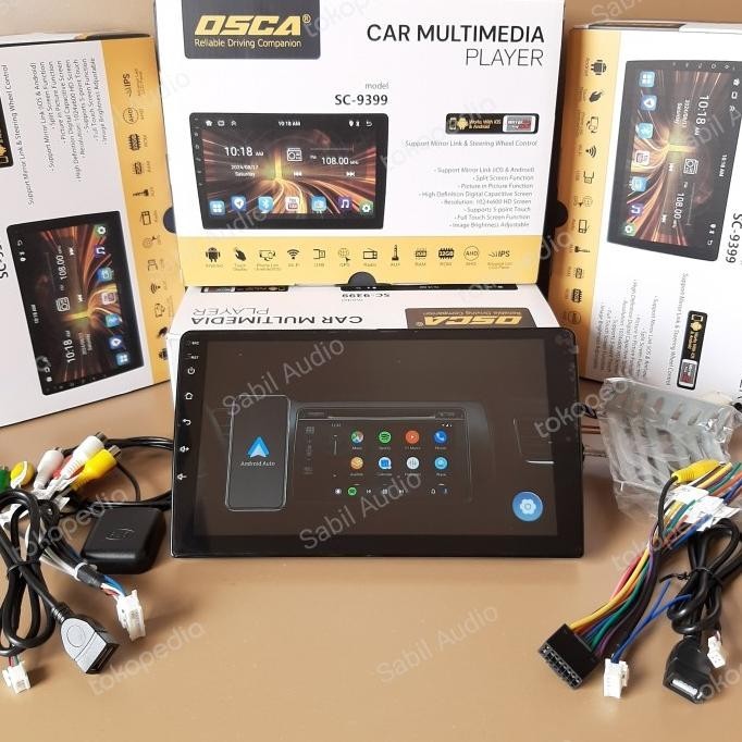 Jual Head Unit Android 9 Inch Osca Ram 2/32 Gb Android Auto Apple Car ...