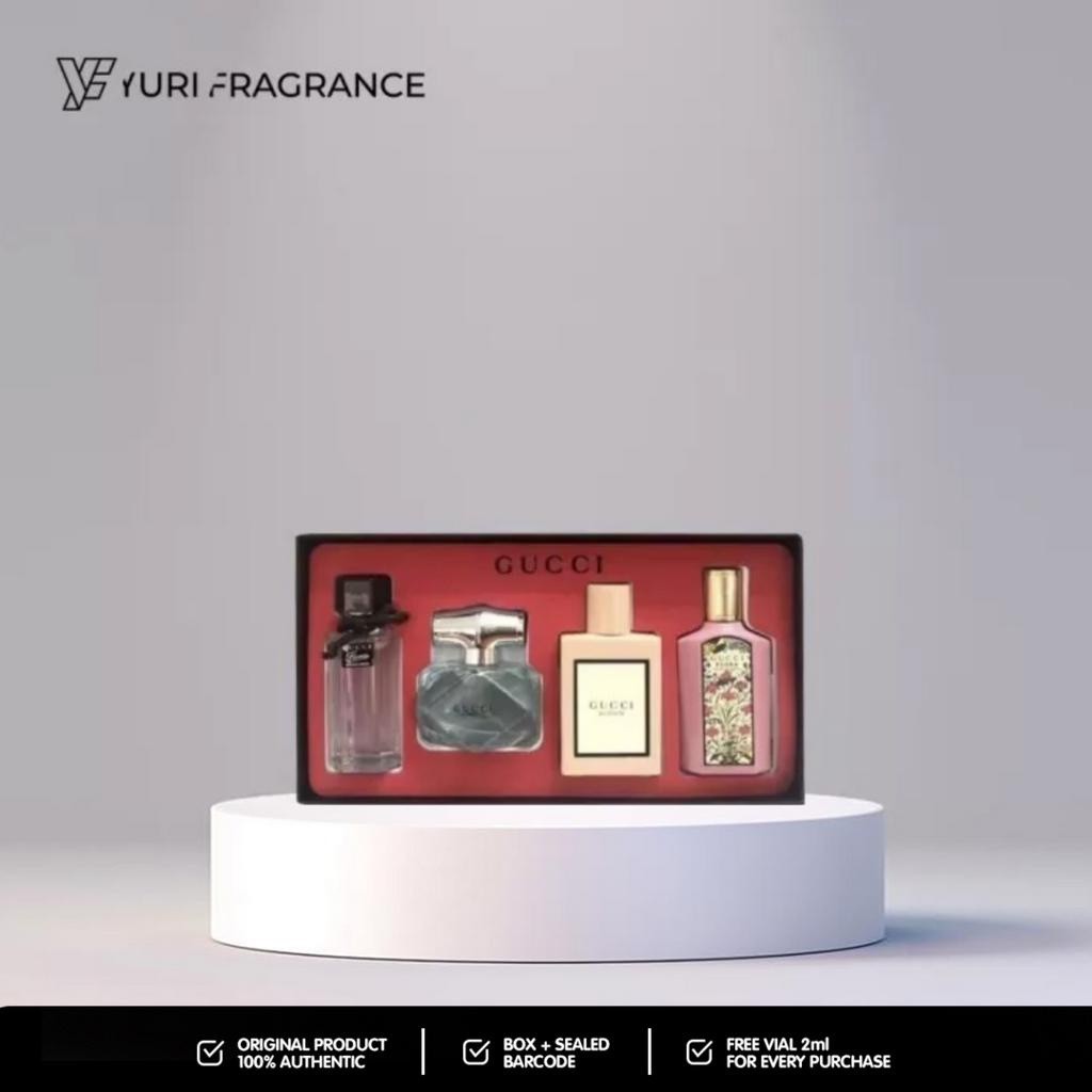Jual Gucci Discovery Set Perfume 4 x 30ml Original Box Segel Lengkap ...