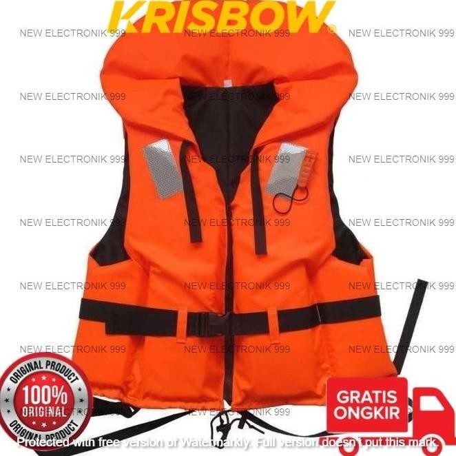 Jual Produk Viral Life Vest W/Leg Strap & Whistle Org L Krisbow ...