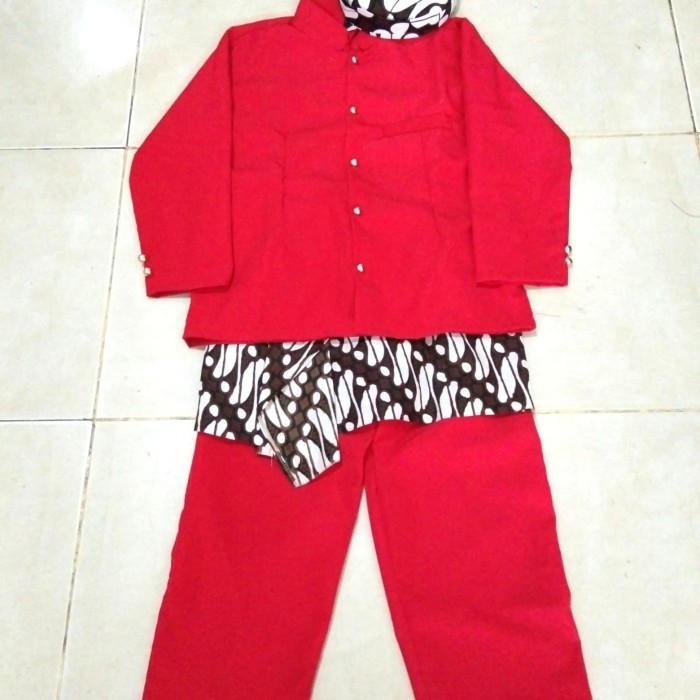 Jual Baju Adat Jawa Basofi / Cak | Shopee Indonesia