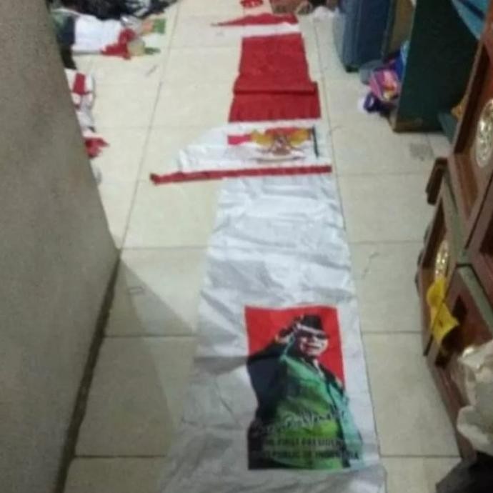 Jual _^_^_^] grosir layar bendera Indonesia merah putih gambar Soekarno ...