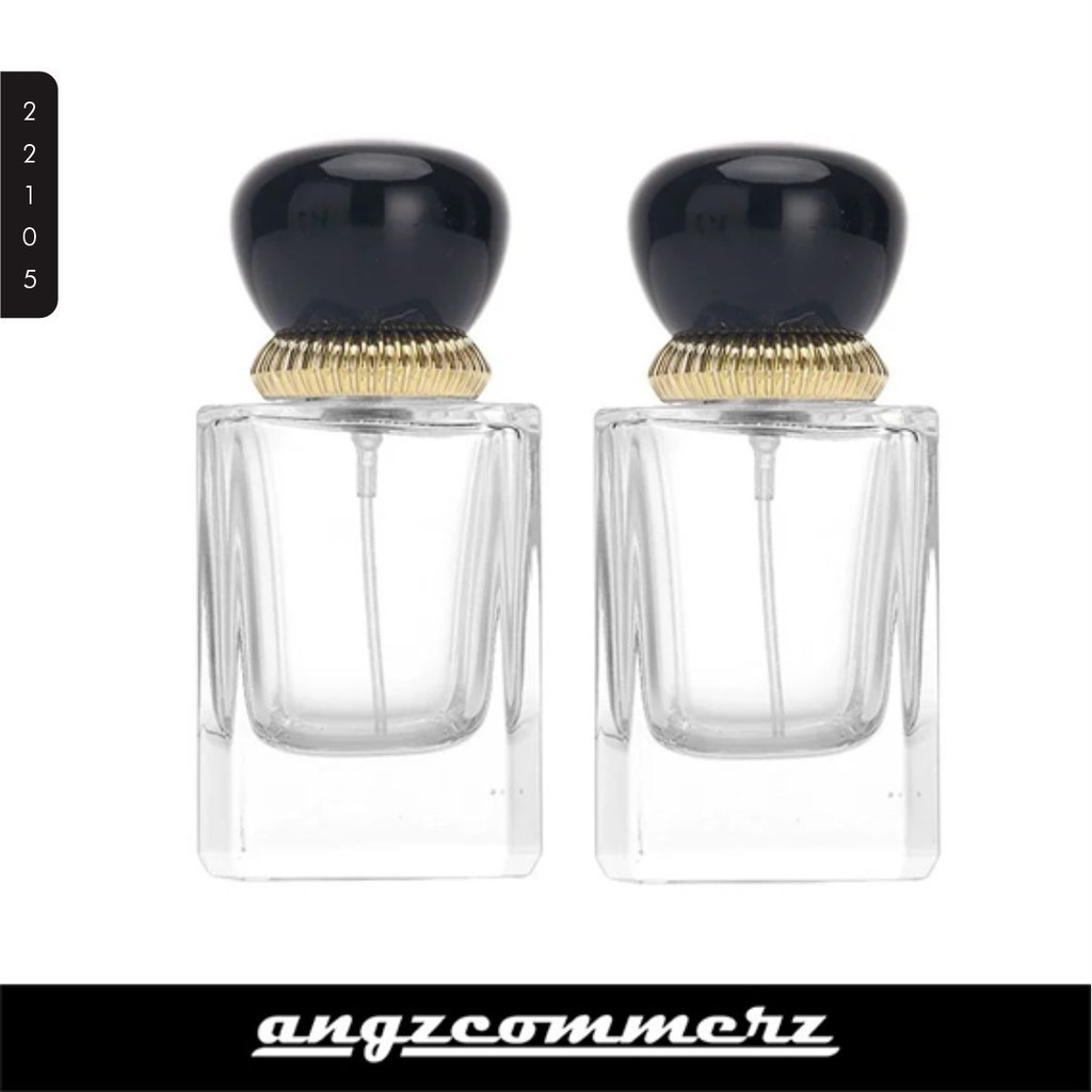 Jual Botol Parfum Spray Kaca Tebal Bayonet Press 50ml 1pcs mlg | Shopee ...
