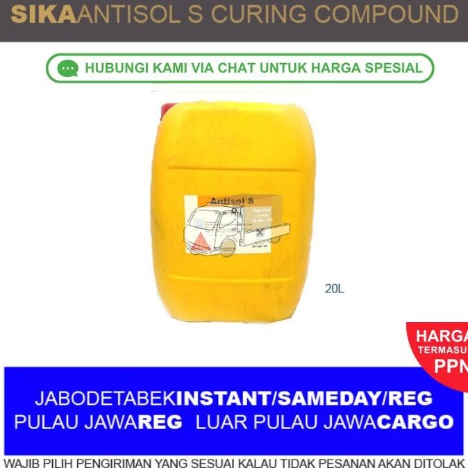 Jual Antisol S Sika Curing Compound 20 liter | Shopee Indonesia