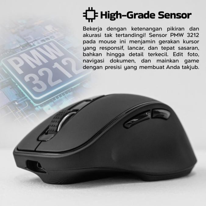 Jual Mouse Office Digital Alliance Rubix One Wireless Bluetooth ...