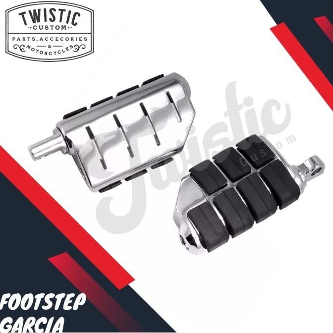 Jual Footstep Foot Rest Footrest Motor Garcia Harley SM V16 Keeway ...