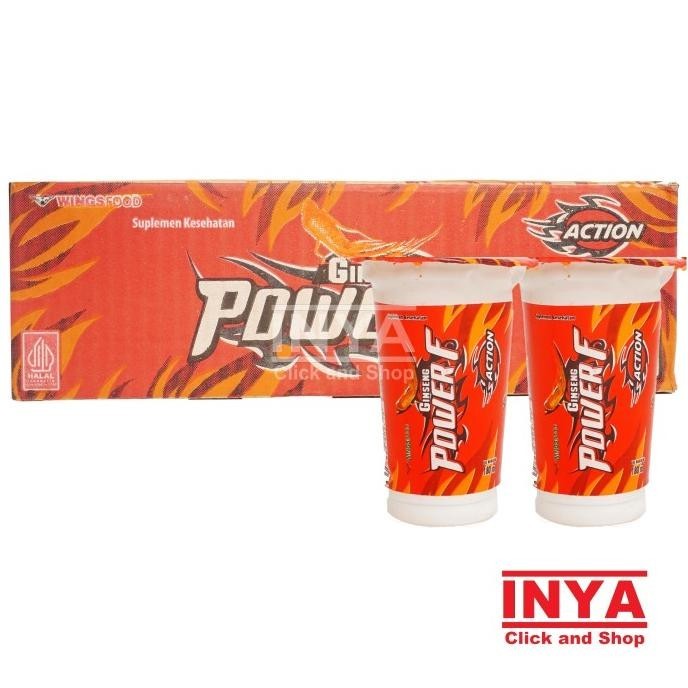 Jual Ginseng Power-F 24x180ml - Minuman Suplemen - Soft drink | Shopee ...