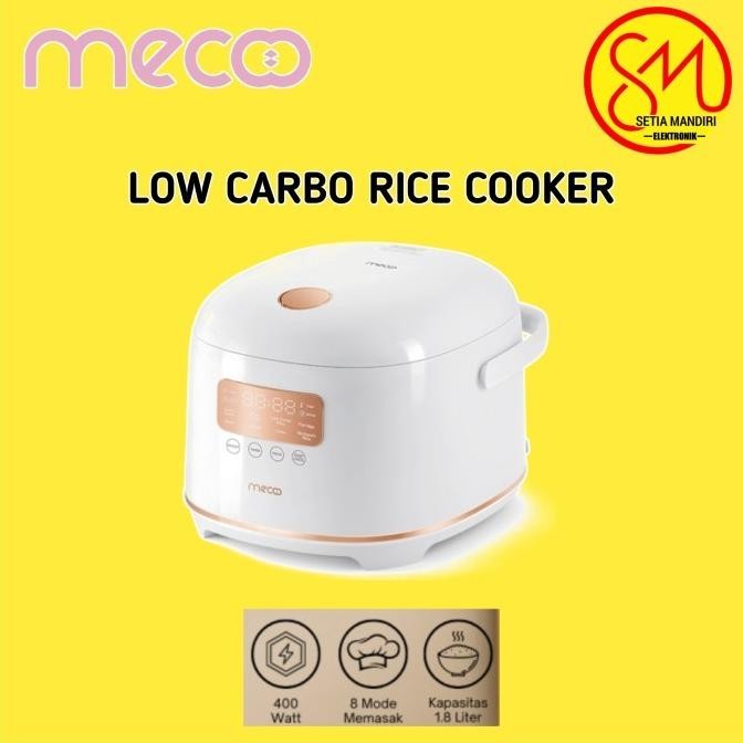 Jual [Promo] Mecoo Most Aesthetic Rice Cooker Low Carbo Low Sugar 400 ...