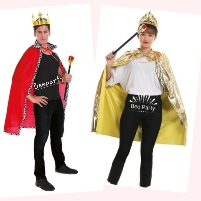 Jual Kostum King Queen / Jubah Raja Ratu 1set | Shopee Indonesia