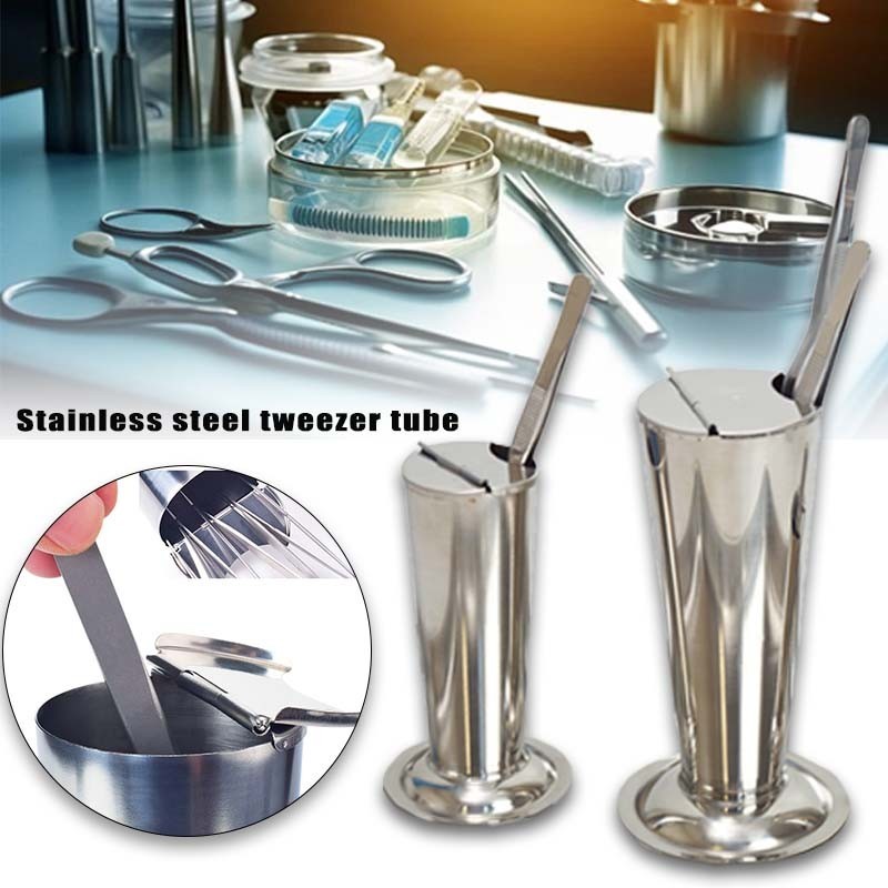 Jual Tempat Pinset Stainless Steel 304 Stainless Steel Korentang Set ...