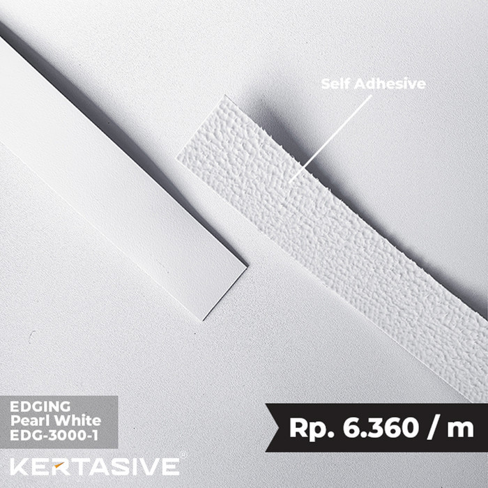 Jual PEARL WHITE X 10 METER - PVC INTERIOR EDGING KERTASIVE | Shopee ...