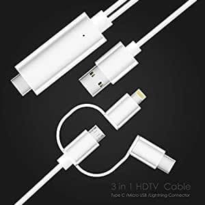 Jual Mirascreen Hdmi Mirroring Cable Display 1080P Support Ios And ...