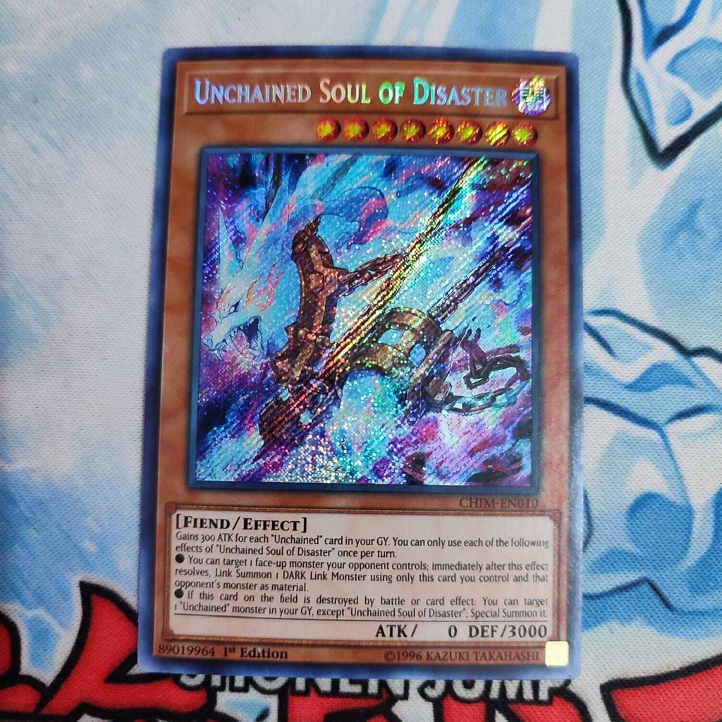 Jual yugioh unchained soul of disaster CHIM secret rare original ...
