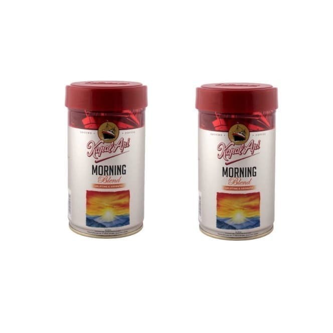 Jual Kopi Bubuk Premium Kapal Api Morning Blend Coffee 200 | Shopee ...