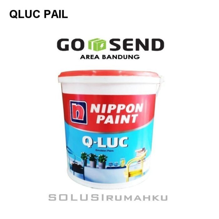 Jual Cat Tembok Putih Q-Luc Qluc Pail 18 Kg Ember Besar Nippon Paint ...