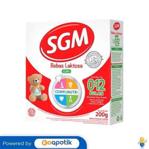 Jual SGM LLM+ FORMULA BAYI 200 MG BOX | Shopee Indonesia