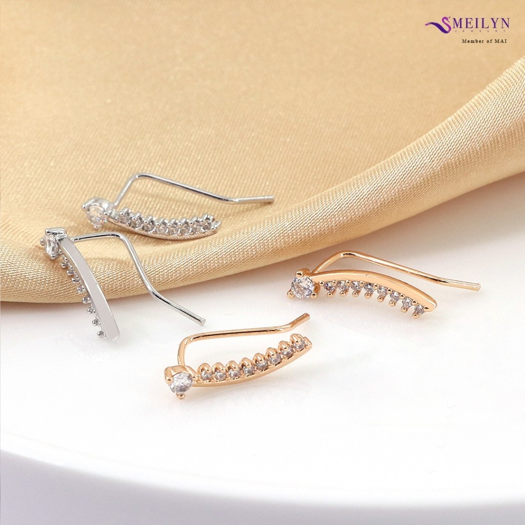 Jual PROMO! MEILYN Anting Slip Tusuk Wanita Lapis Emas Anti Karat ...