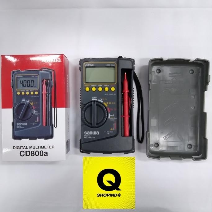Jual SANWA CD800a/CD 800a Multimeter Multitester Avometer Digital ...