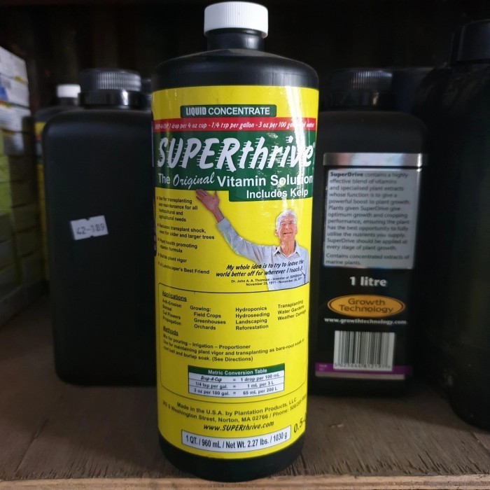 Jual SUPERTHRIVE VITAMINS-HORMONES 960 ML 1 QT ZPT HORMON KEMASAN ASLI | Shopee Indonesia