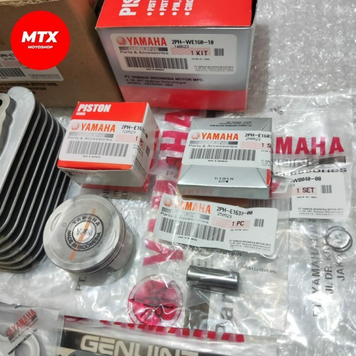 Jual Blok Seher Set 2Ph Mio M3 Z S Freego Xride Soul Gt 125 Original Yamaha Genuine Quality ...