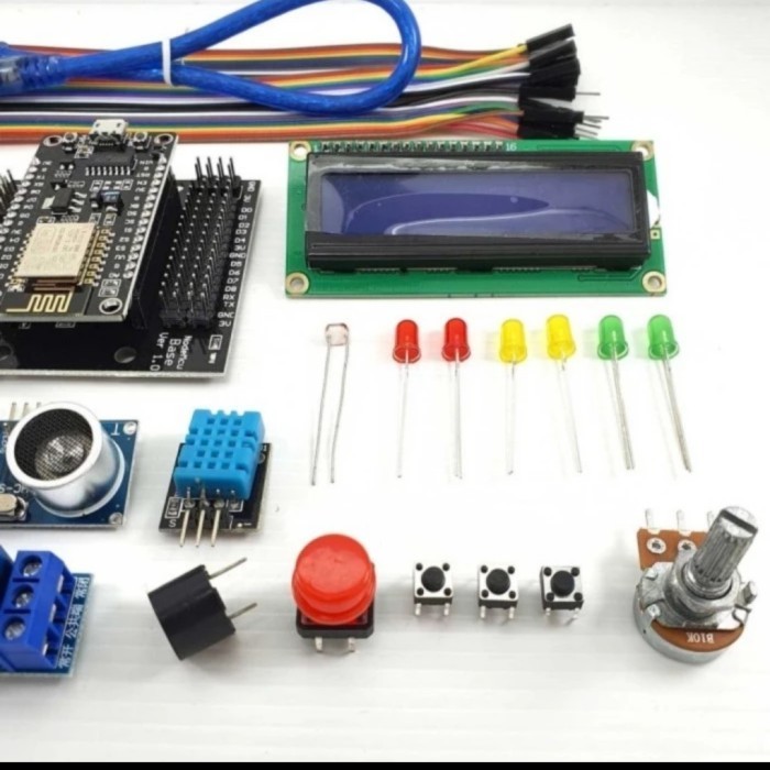 Jual Paket Kit Iot Trainer Internet Of Nodemcu Lolin V3 V2 Esp8266 ...