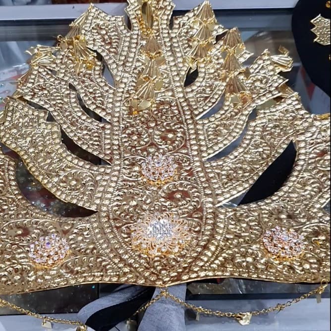 Jual Mahkota Bulang Pengantin Adat Mandailing / Mahkota Mandailing ...