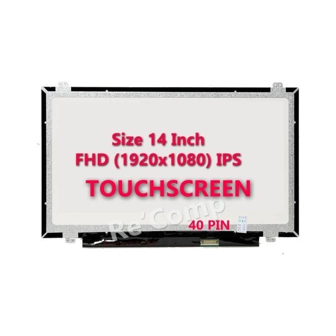 Jual LED LCD LAPTOP 14 INCH SLIM 40 PIN FULL HD (1920x1080) IPS ...