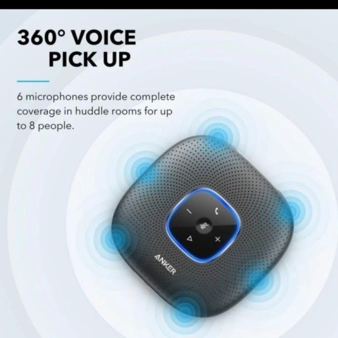 Jual Anker Powerconf Bluetooth Speaker With Mic Meeting Conference ...