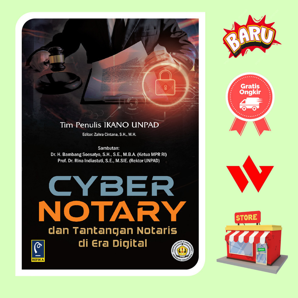 Jual Buku Cyber Notary Dan Tantangan Notaris Di Era Digital - Tim ...