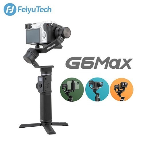 Jual Feiyu G6 Max 3-Axis Handheld Gimbal Stabilizer 3-In-1 Garansi Resmi | Shopee Indonesia