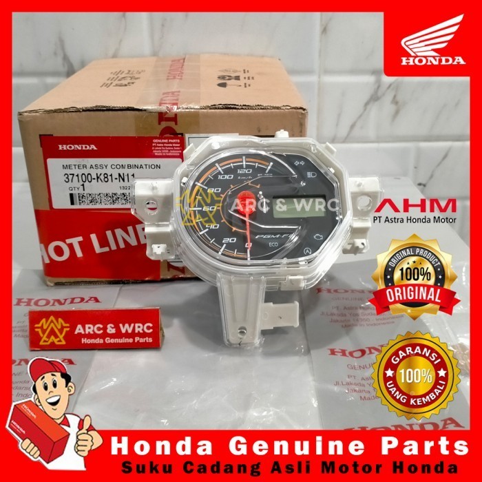 Jual Spidometer Speedometer Kilometer Assy Beat Esp (Cbs Iss) Genuine ...