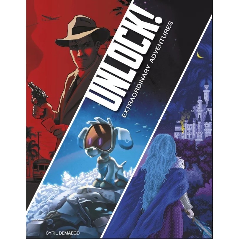 Jual Unlock!: Extraordinary Adventures (3 in 1) Escape Room Board Game ...