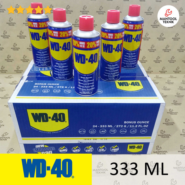 Jual Wd40 Wd-40 Wd 40 333 Ml Dus 24 Pcs | Shopee Indonesia