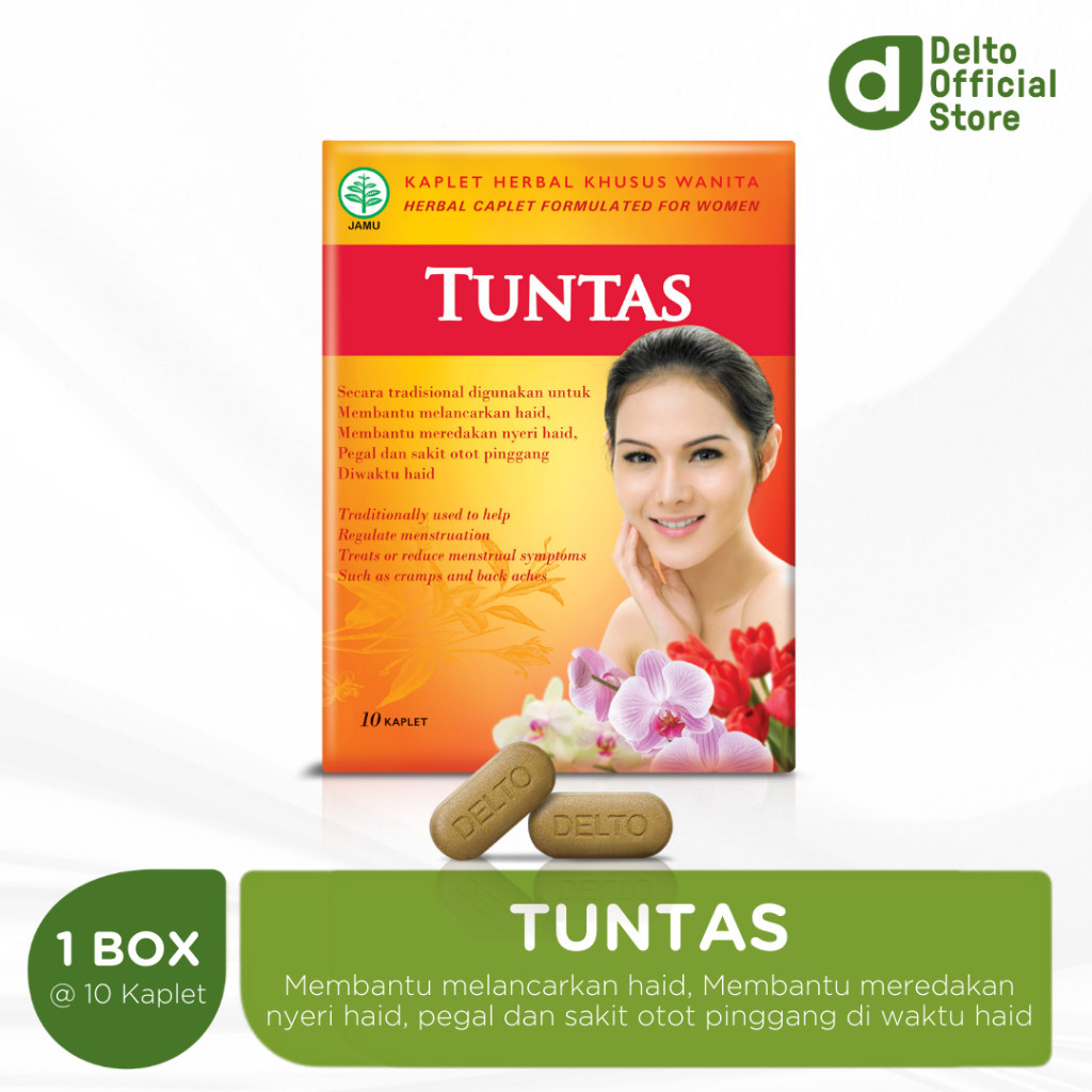 Jual [Best Seller] Tuntas Box 10 Kaplet Herbal Wanita - Lancar Haid ...