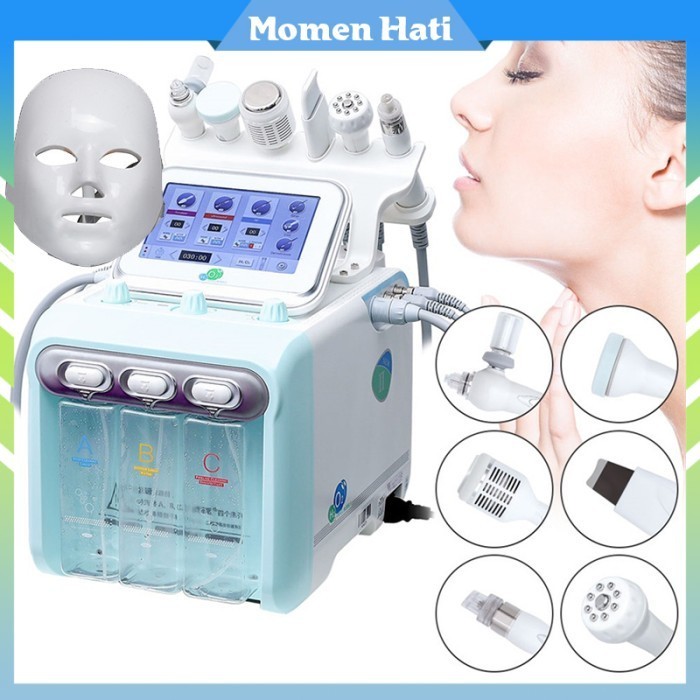 Jual 7In1 Alat Oxygen Facial Microdermabrasi Hydrapeel Scrubber ...