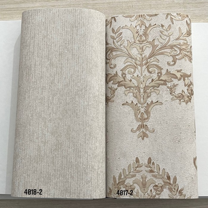 Jual Terbagus Wallpaper Dinding Peremium Vinyl Roll Besar Korea Ruang ...
