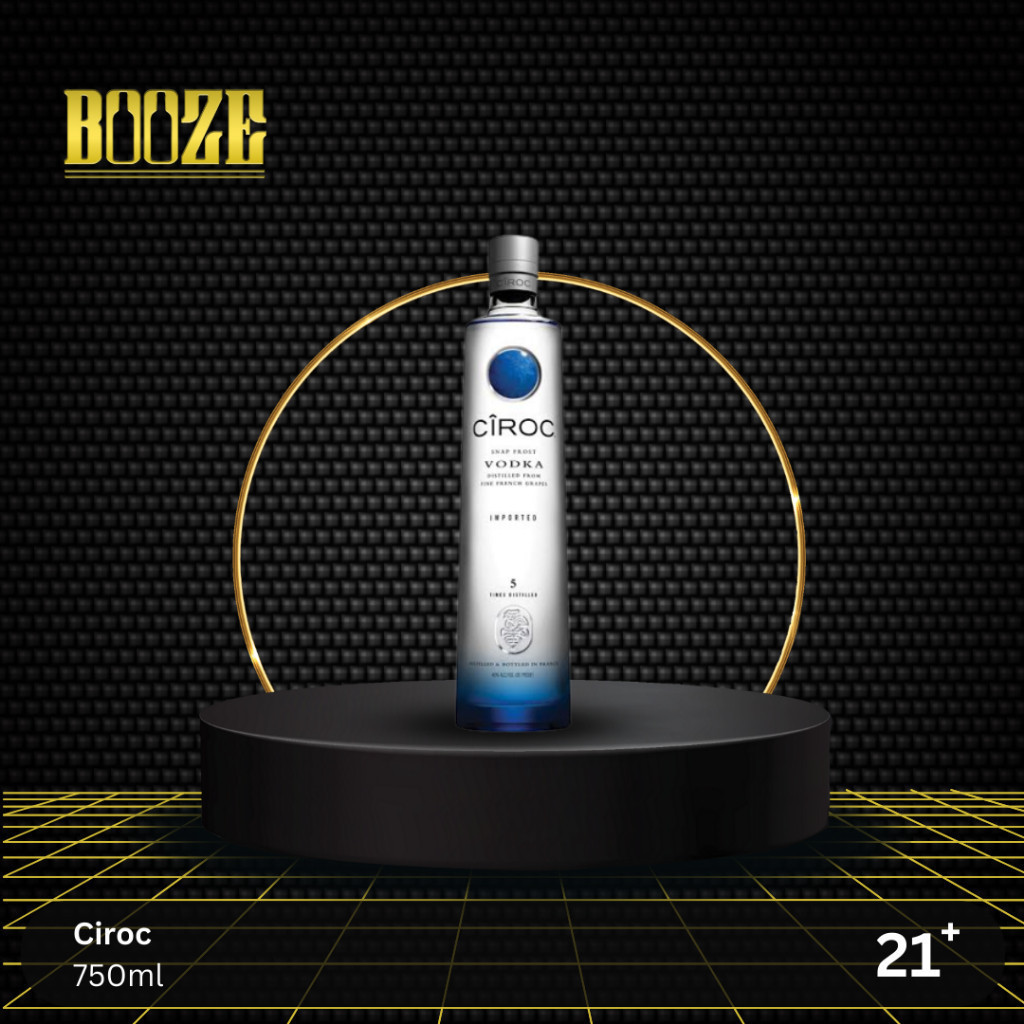 Jual Ciroc Original Vodka 40% 750ml - Booze Surabaya | Shopee Indonesia