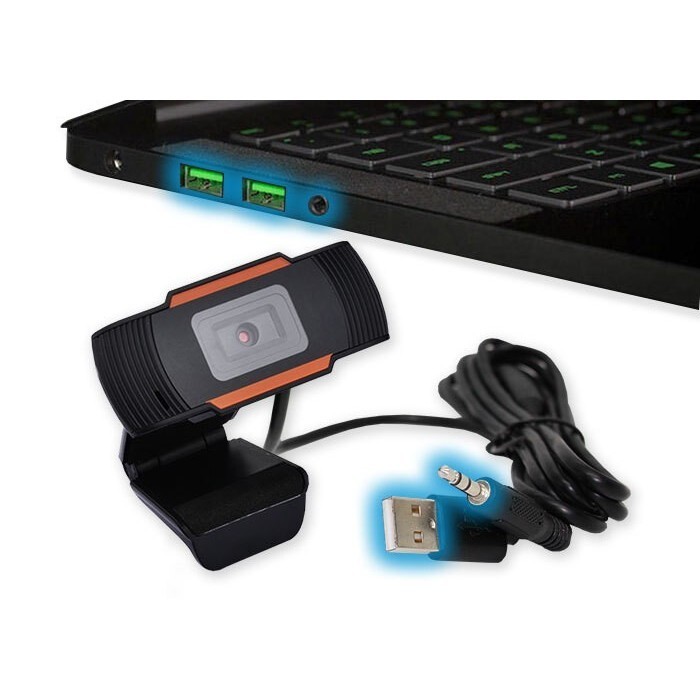 Jual Webcam Hd 1080P 8Fps Portable Camera Laptop Komputer Smart Tv With ...