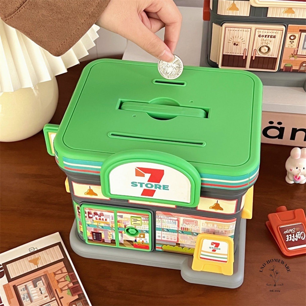Jual Celengan Anak Bentuk Rumah Convenience Store Piggy Bank Coffee ... Jual Celengan Anak Bentuk Rumah Convenience Store Piggy Bank Coffee ...