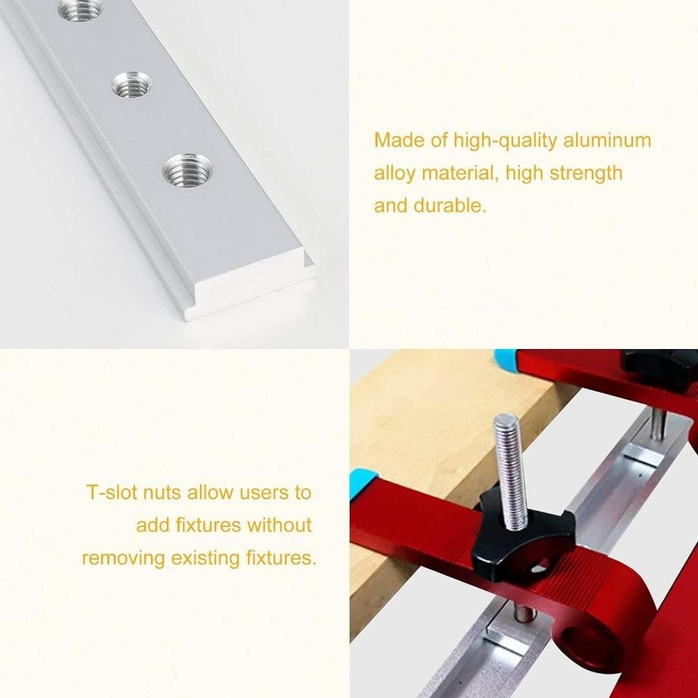 Jual Fb-43 T Track Mitre Slider Bar 300Mm Table Saw Runner Gauge Miter ...