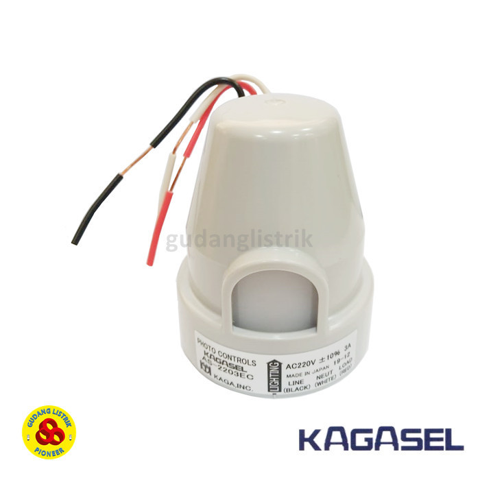 Jual NEW SERIES KAGASEL FOTOSEL PHOTOCELL 3 AMPERE SENSOR CAHAYA ...