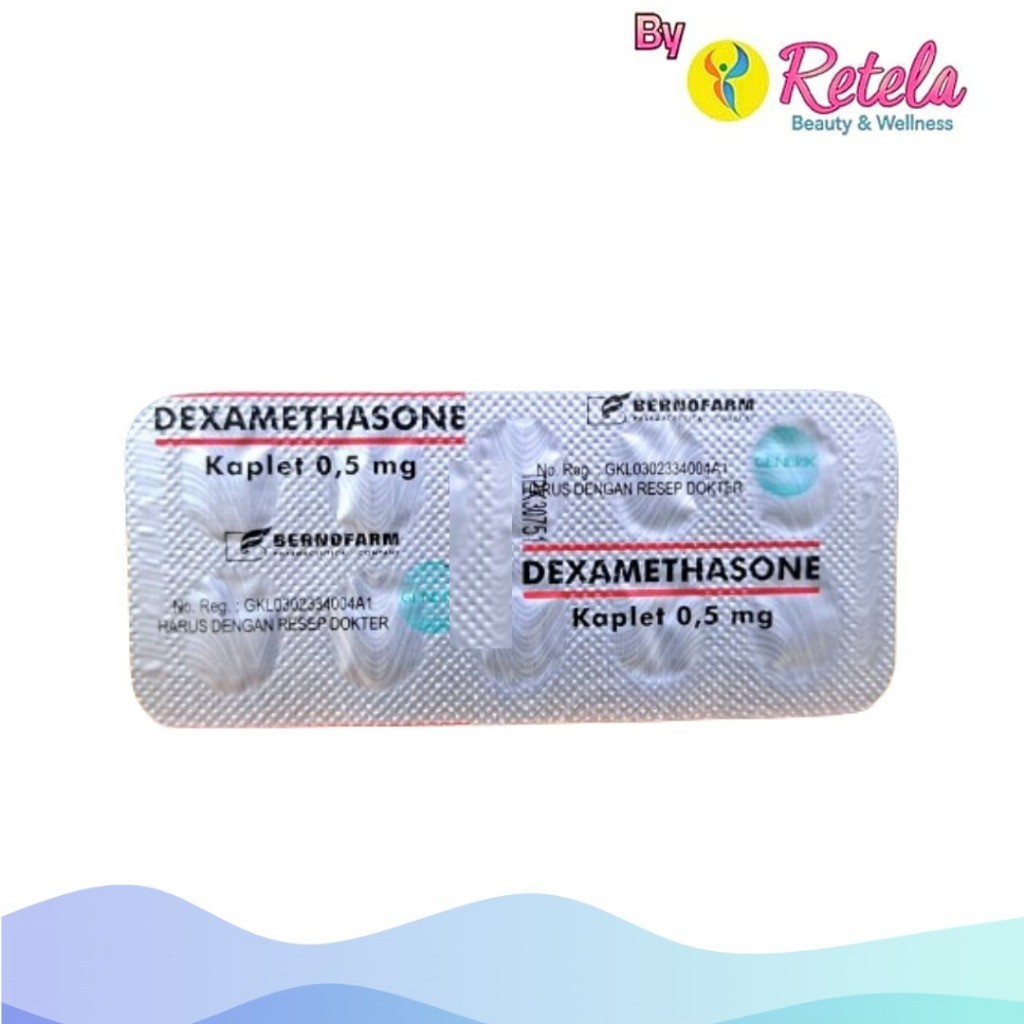 Jual Dexamethasone 0.5 Mg 1 Strip 10 Tablet | Shopee Indonesia