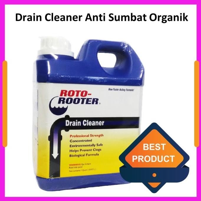 Jual Bakteri Roto Rooter Pipa Mampet (Drain Cleaner, Dc-1Q = 937Ml ...