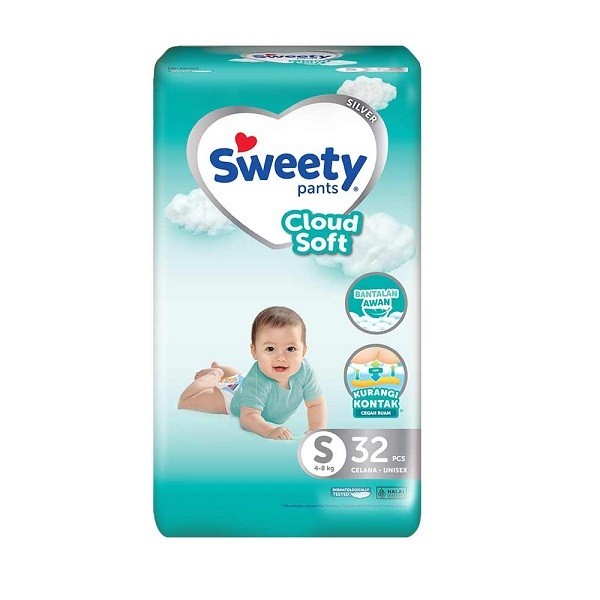 Jual SWEETY SILVER PANTS S 32'S | Shopee Indonesia