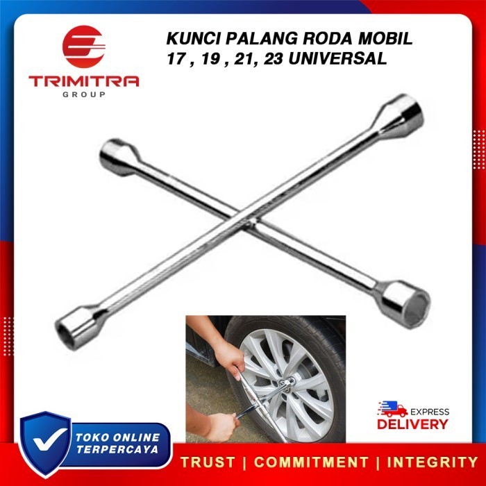 Jual Kunci Konci Roda Ban Mobil el Palang Set 17 19 21 23 Universal ...