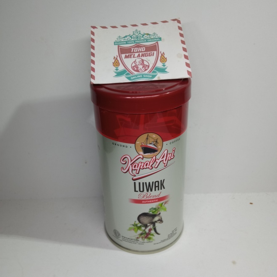 Jual Kapal Api Luwak Blend Autentic Kaleng 200 gr | Kopi Coffee Ground ...