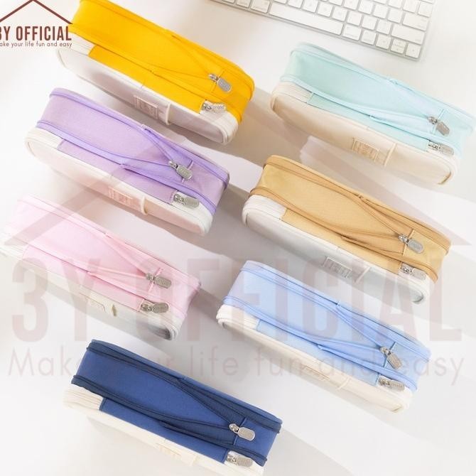 Jual 3Y Angoo Collapsible Pencil Case kotak pensil aesthetic | Shopee ...