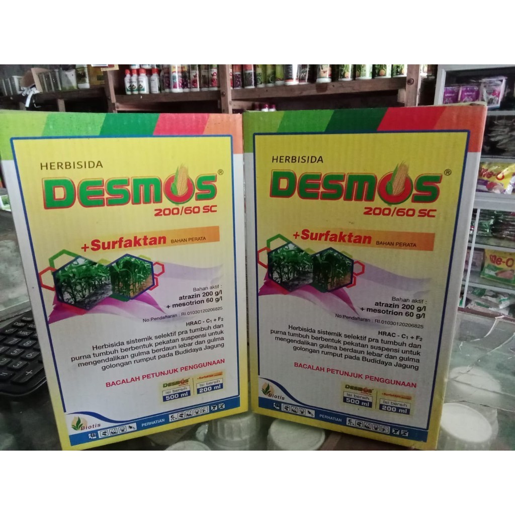 Jual herbisida DESMOS + SURFAKTAN 250ml | Shopee Indonesia