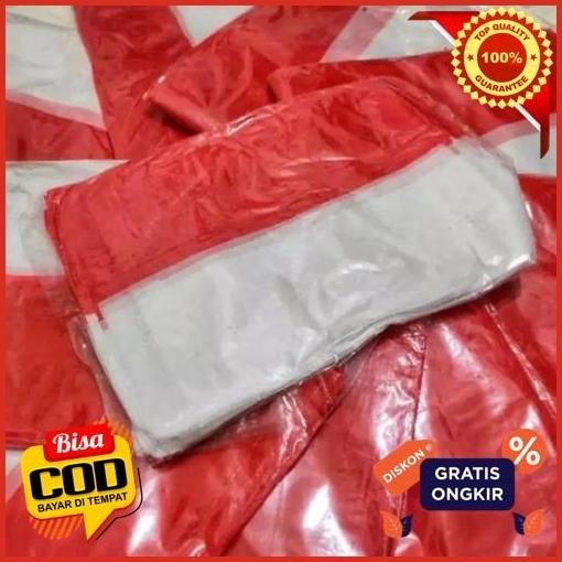 Jual Best Seller Bendera Merah Putih 100Pcs Bendera Plastik 17 Agustus ...