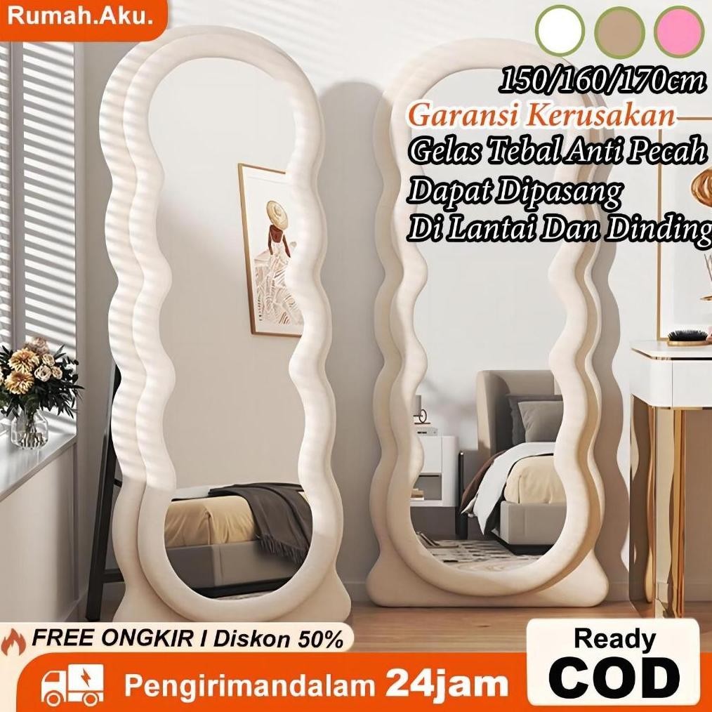 Jual Cermin Full Body Cermin Standing Standing Mirror Dinding Cermin ...
